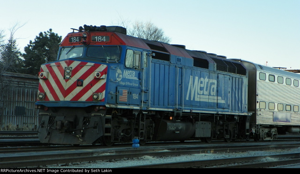 METX 184 my ride for the afternoon, tied down for the night